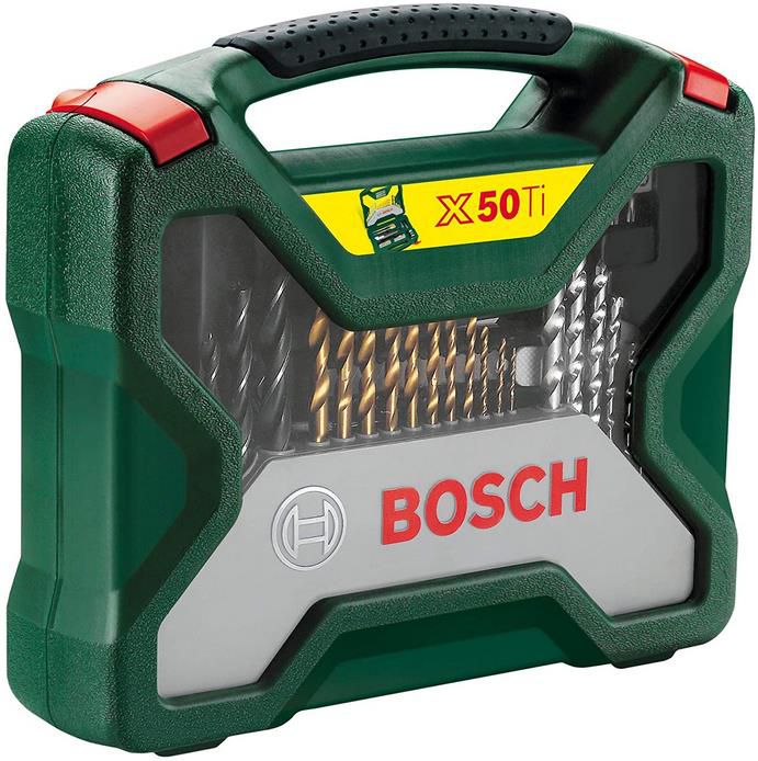 🛠️ Bosch X-Line Titanium Bohrer & Schrauber Set 50tlg. für 16,54€ (statt 22€)