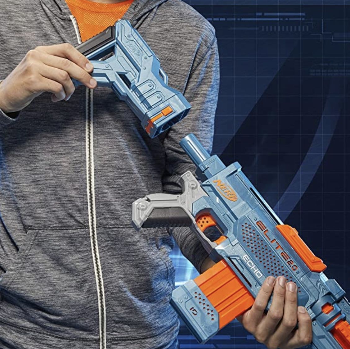Nerf Elite 2.0 Echo CS-10 Blaster inkl. 24 Darts für 29€ (statt 36€)