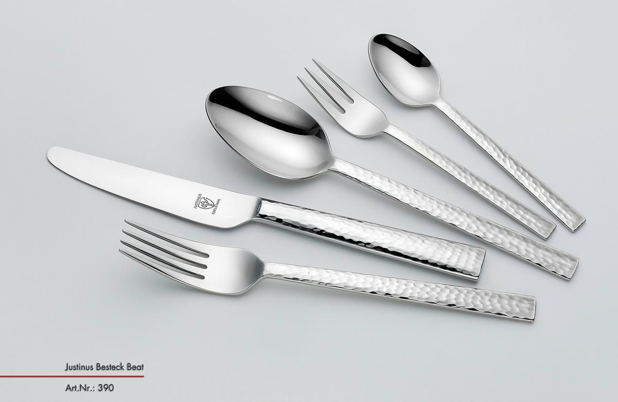 Justinus Brenger Beat - Besteck Set 60tlg. für 12 Personen für 80,89 ...