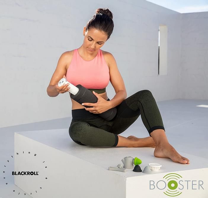 Blackroll Booster - vibrierende Erweiterung für jede 30 cm Blackroll Faszienrolle für 149,93 ...