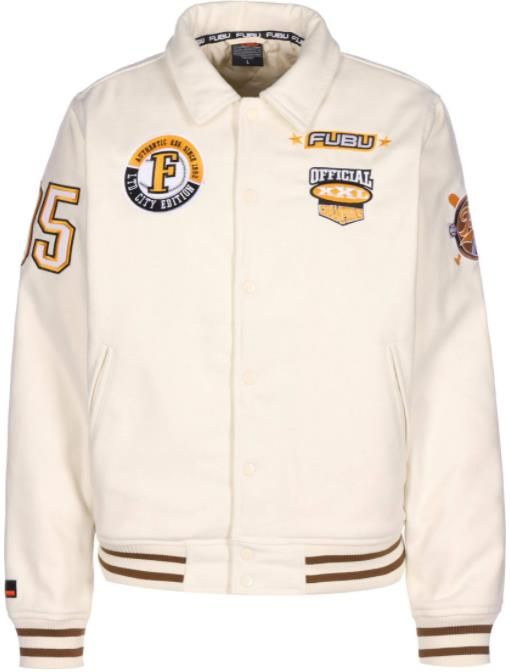 Fubu Patch Wool Blend Coach - Herren Jacke für 80€ (statt 130€)