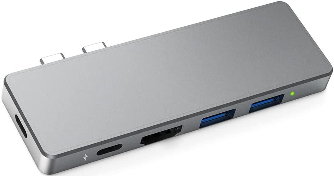 Floomp 7-in-2-USB-C-Hub mit 2 Thunderbolt-Anschlüssen für 12,99€ (statt ...