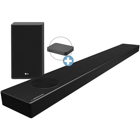 LG DSP9YA Soundbar mit Subwoofer + Wowcast WTP3 HDMI-Sender für 457,95 ...