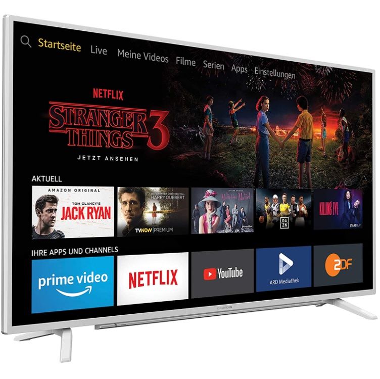 Grundig Vision 6 Fire TV (2019) mit 32 Zoll und Full HD in Weiß für 189 ...