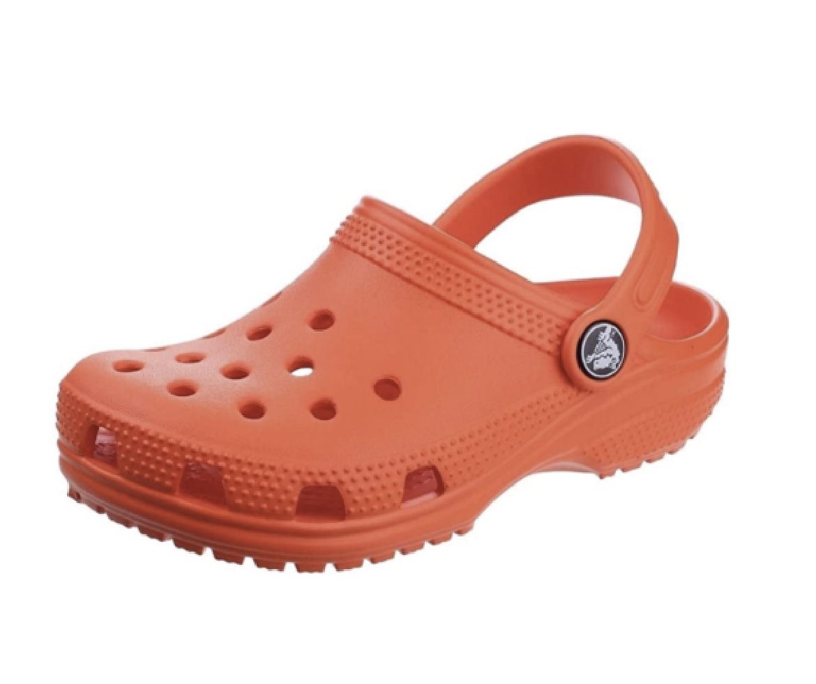 Crocs Unisex Kinder Classic K Clogs in Tangerine für 10,99€ (statt 17 ...