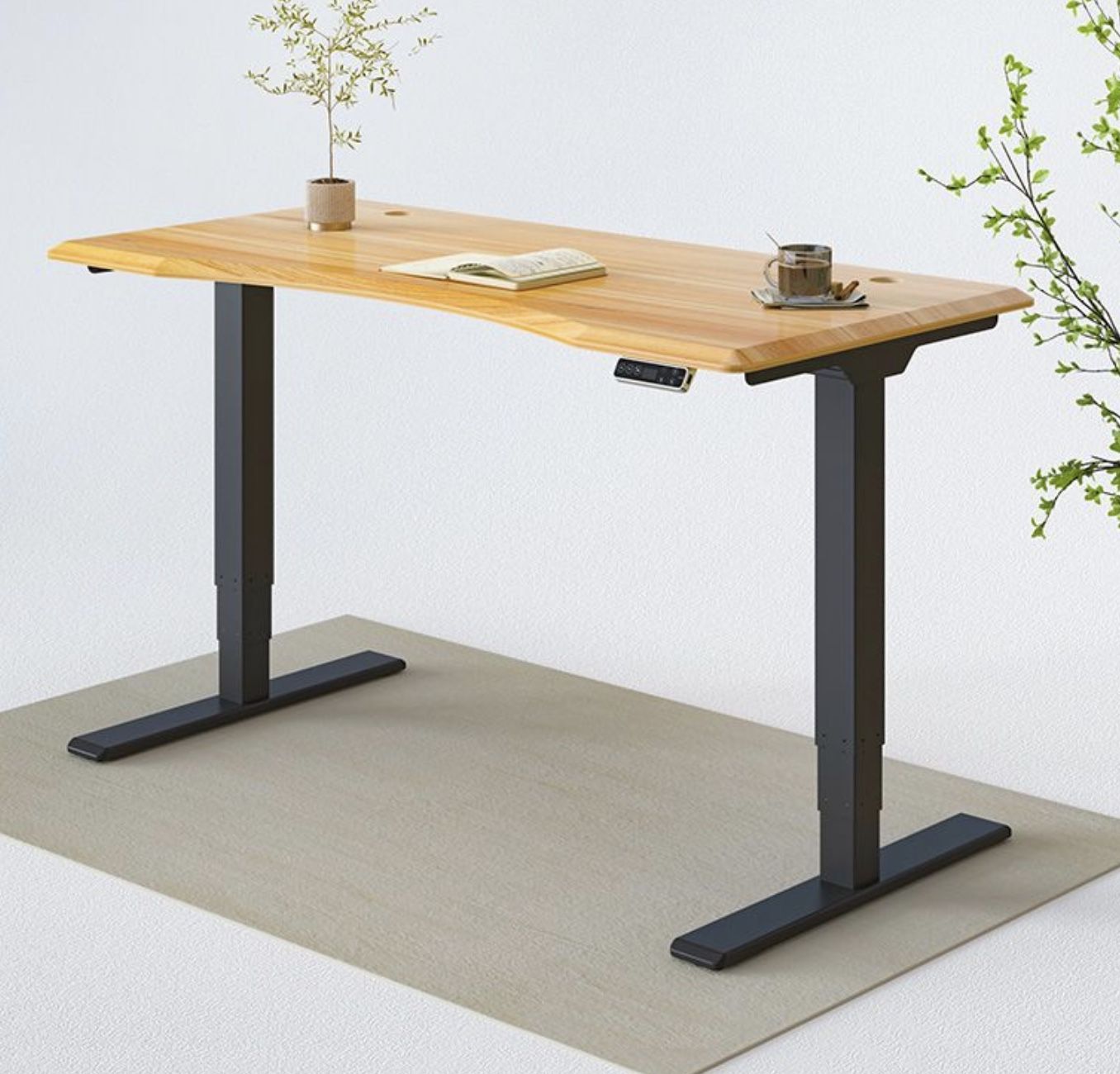 Flexispot ED5 höhenverstellbares Tischgestell mit Kollisionschutz für ...