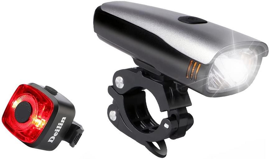 Deilin LED-Fahrradlicht Set für Vorne und Hinten für 14,39€ (statt 24€)