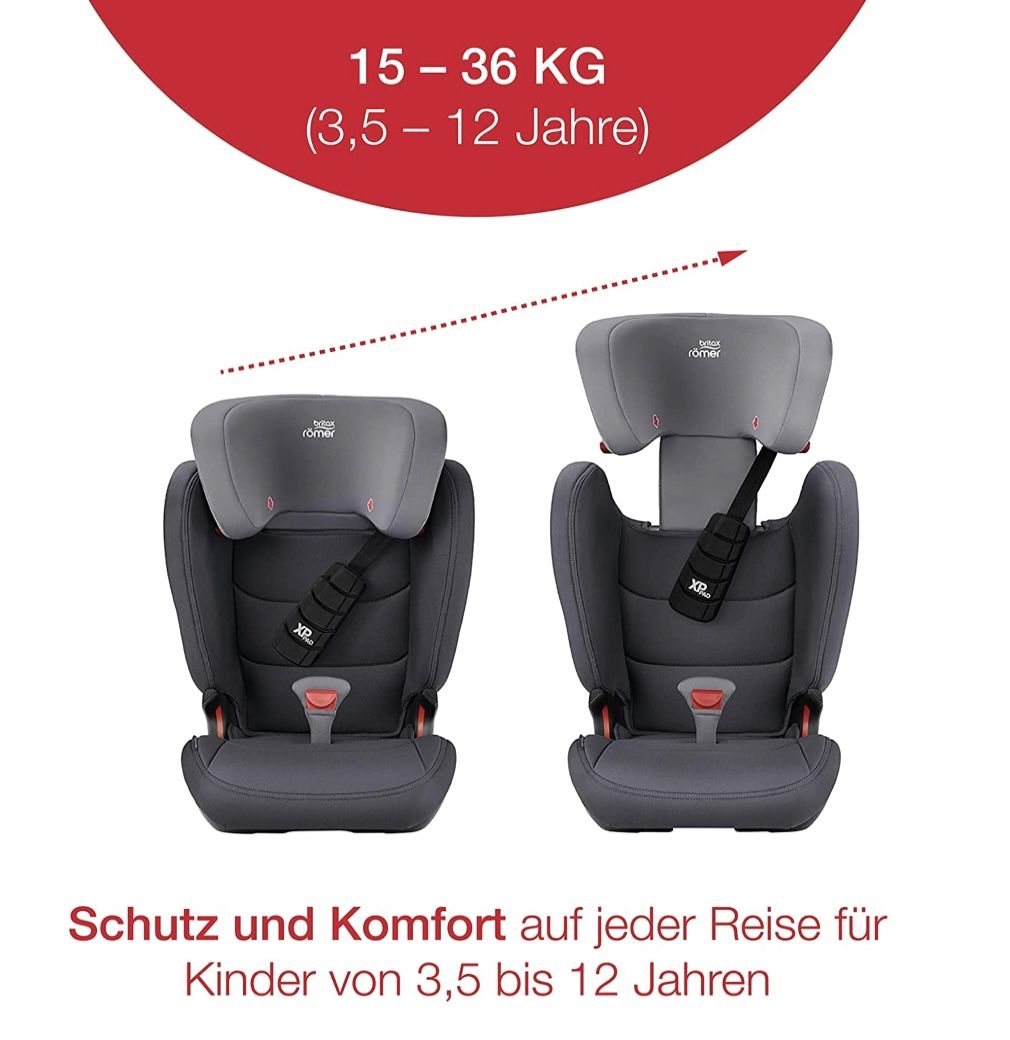 BRITAX RÖMER KIDFIX Z-LINE mit Frontalaufprallschutz für 169,90€ (statt ...