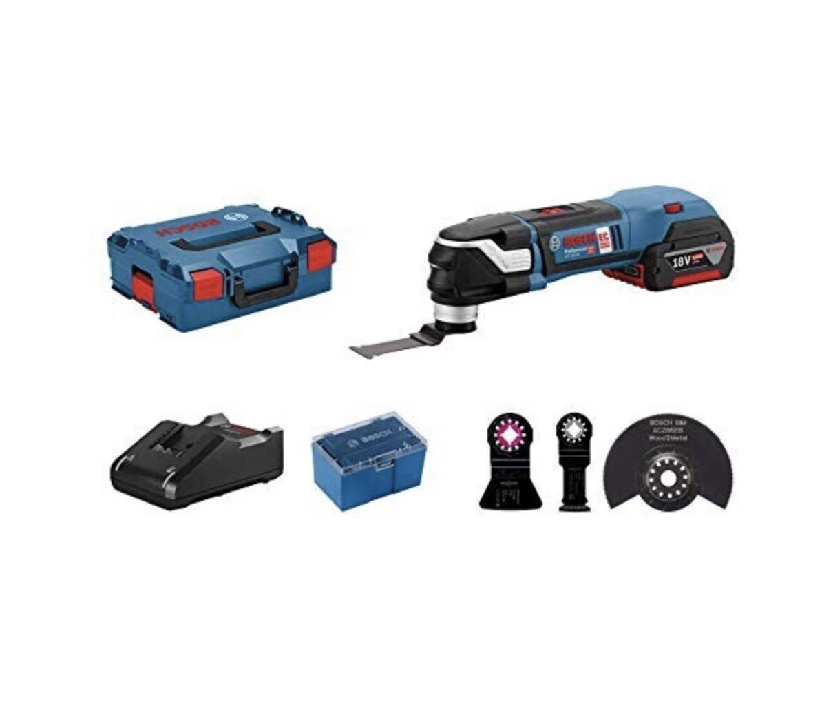 Bosch Professional Akku Multi-Cutter GOP 18V-28 (inkl. 1x5.0 Ah Akku ...
