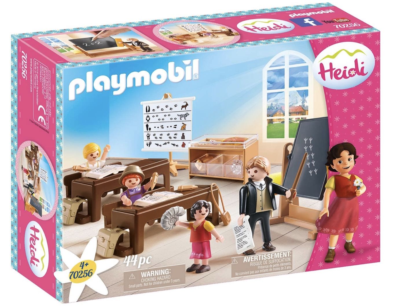 PLAYMOBIL Heidi 70256 Schulunterricht im Dörfli für 9,99€ (statt 19 ...