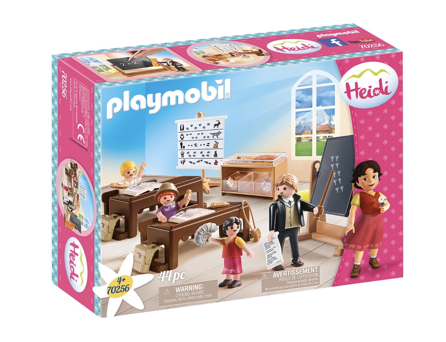 PLAYMOBIL Heidi 70256 Schulunterricht im Dörfli für 9,99€ (statt 19 ...