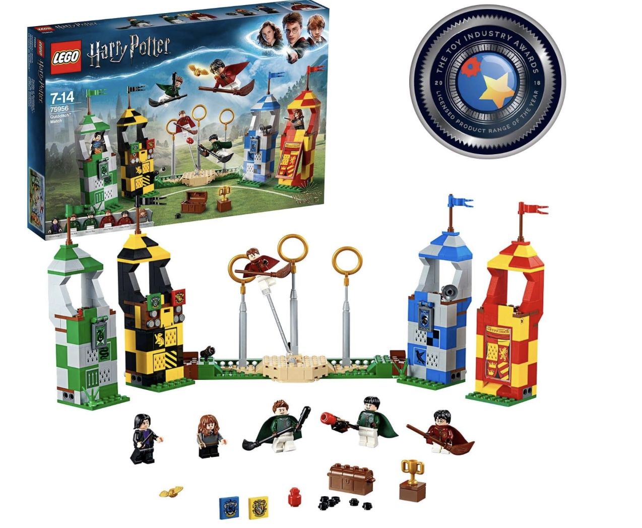 LEGO 75956 - Harry Potter Quidditch Turnier Bauset für 38,98€ (statt 64€)