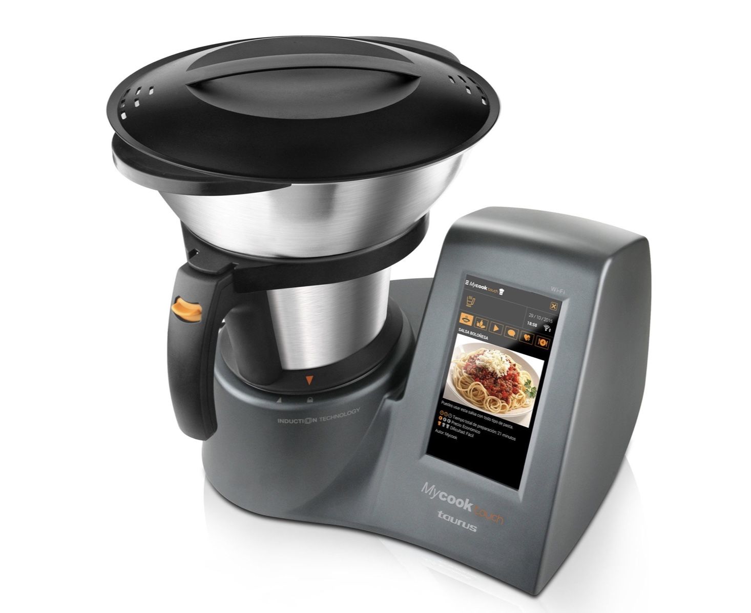 Taurus Küchenmaschine Mycook Touch Inox mit 1600W & WI-FI für 561,50 ...