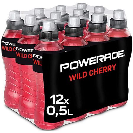 🍒 12x Powerade Wild Cherry ab 9,87€ (statt 15€) - 82 Cent pro Flasche!