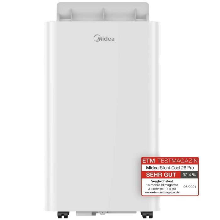 Midea Comfee' Silent Cool 26 Pro mobiles Klimagerät mit 9.000 BTU für ...