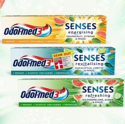 Odol-med3 Senses exotische Geschmacksrichtungen ab 1,65€ - Sparabo
