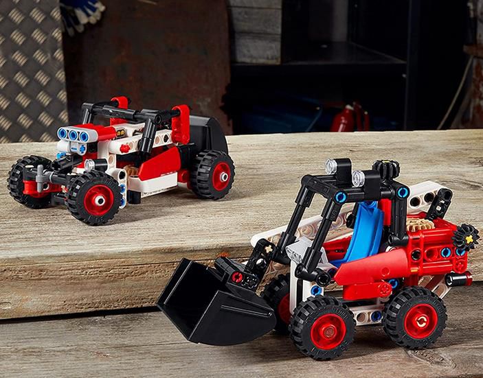 LEGO Technic 42116 2-in-1 Set Kompaktlader + Hot Rod für 6,49€ (statt 9 ...