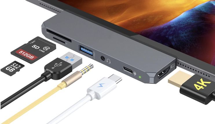 Floomp 6in1 USB-C Hub mit 4K 30Hz HDMI Port für 8,99€ - Prime