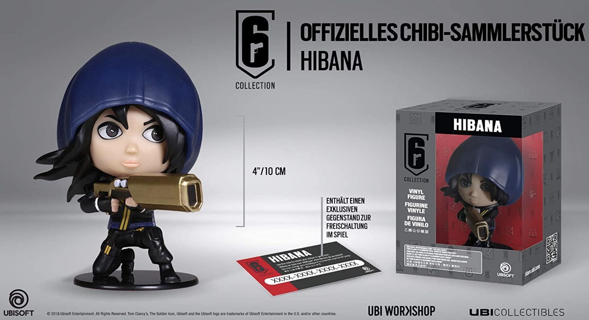 Ubisoft Six Collection - Hibana Figur für 9,99€ (statt 18€)