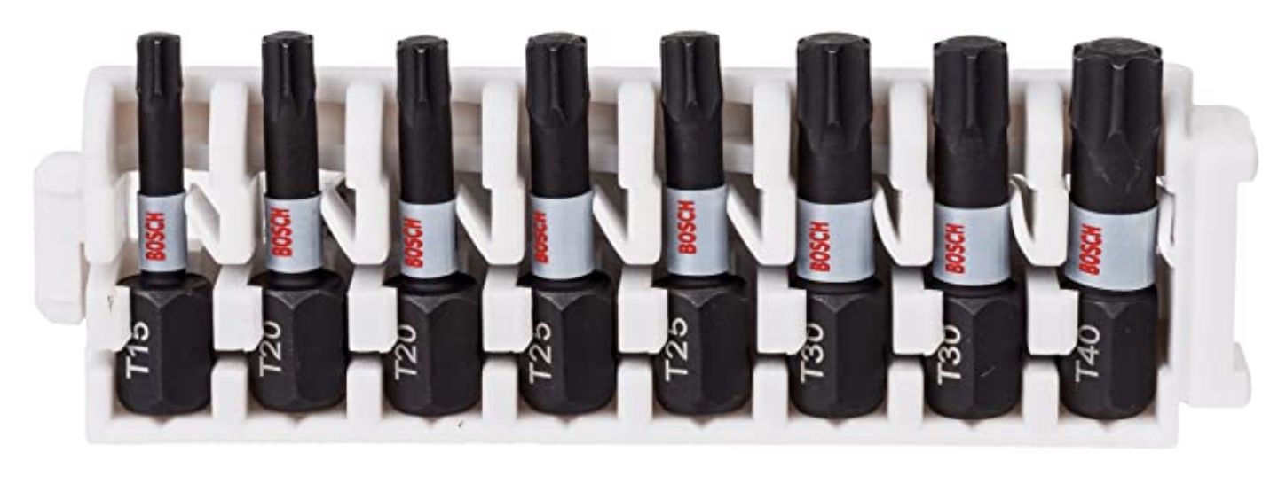 Bosch Impact Control 8-tlg. Schrauber Bit Set Torx für 4,50€ (statt 8 ...