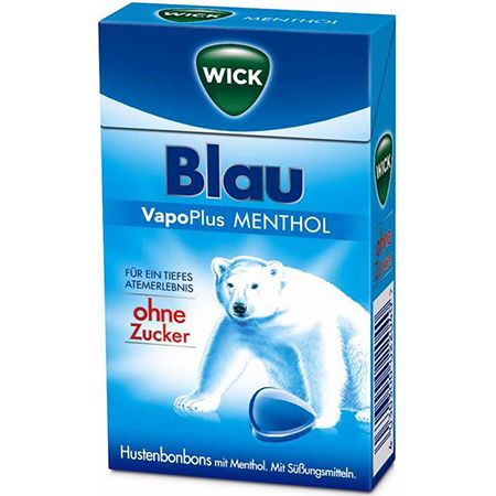 20er Pack WICK Blau Hustenbonbons ohne Zucker, 46g ab 14,48€ (statt 19 ...