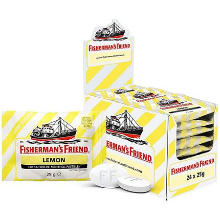🍋 24er Pack Fisherman's Friend Lemon mit je 25g ab 14,40€ (statt 24€)