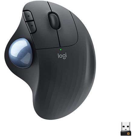 Logitech ERGO M575 Wireless Trackball Maus für 32,90€ (statt 37€)