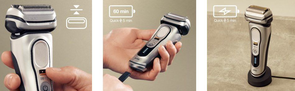 Braun Series 9 Pro Premium 9417s Elektrorasierer Wet & Dry für 204,95 ...