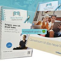 Gratis: Note Buddy’s - Collegeblöcke für Studierende/Schüler