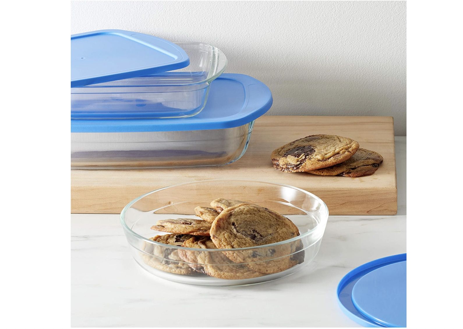 Amazon Basics Ofenfestes Backform-Set aus Glas für 12,80€ (statt 20 ...