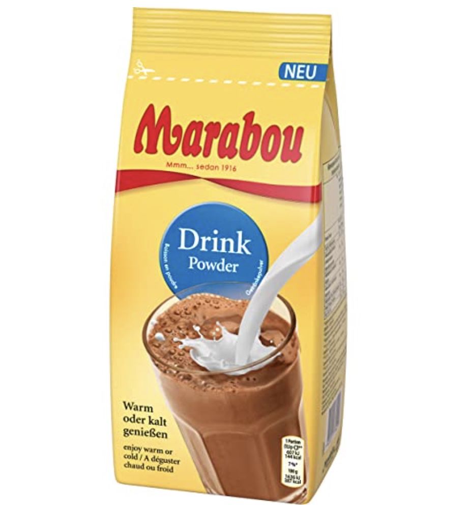2x 450g Marabou Drink Powder Schoko Getränkepulver für 4,79€ (statt 8 ...