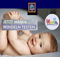 Aldi Süd: Windeln von MAMIA ausprobieren - bei Unzufriedenheit Geld zurück