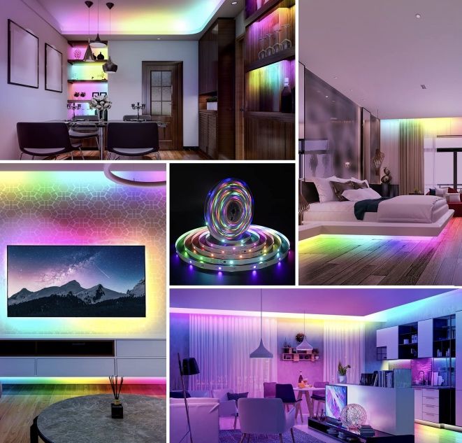 10m RGBIC dynamischer LED Streifen mit App-Steuerung für 14,99€ (statt 30€)