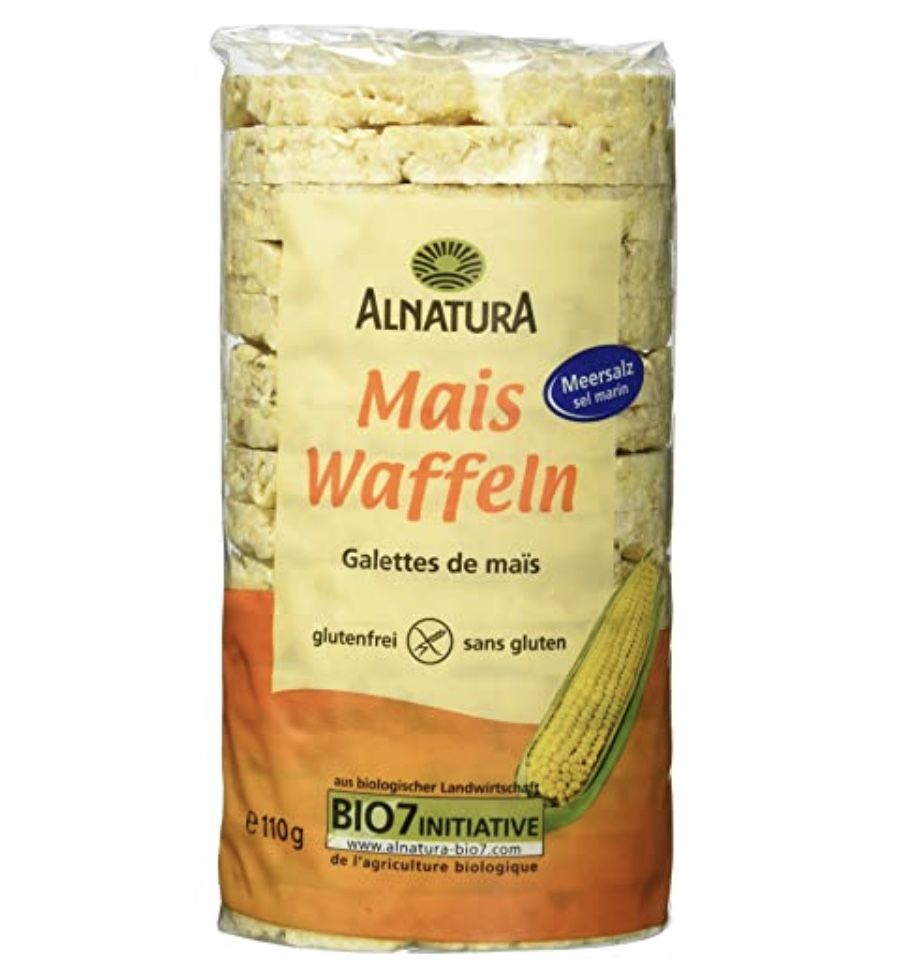 110g Alnatura Maiswaffeln gesalzen für 0,59€ - Prime