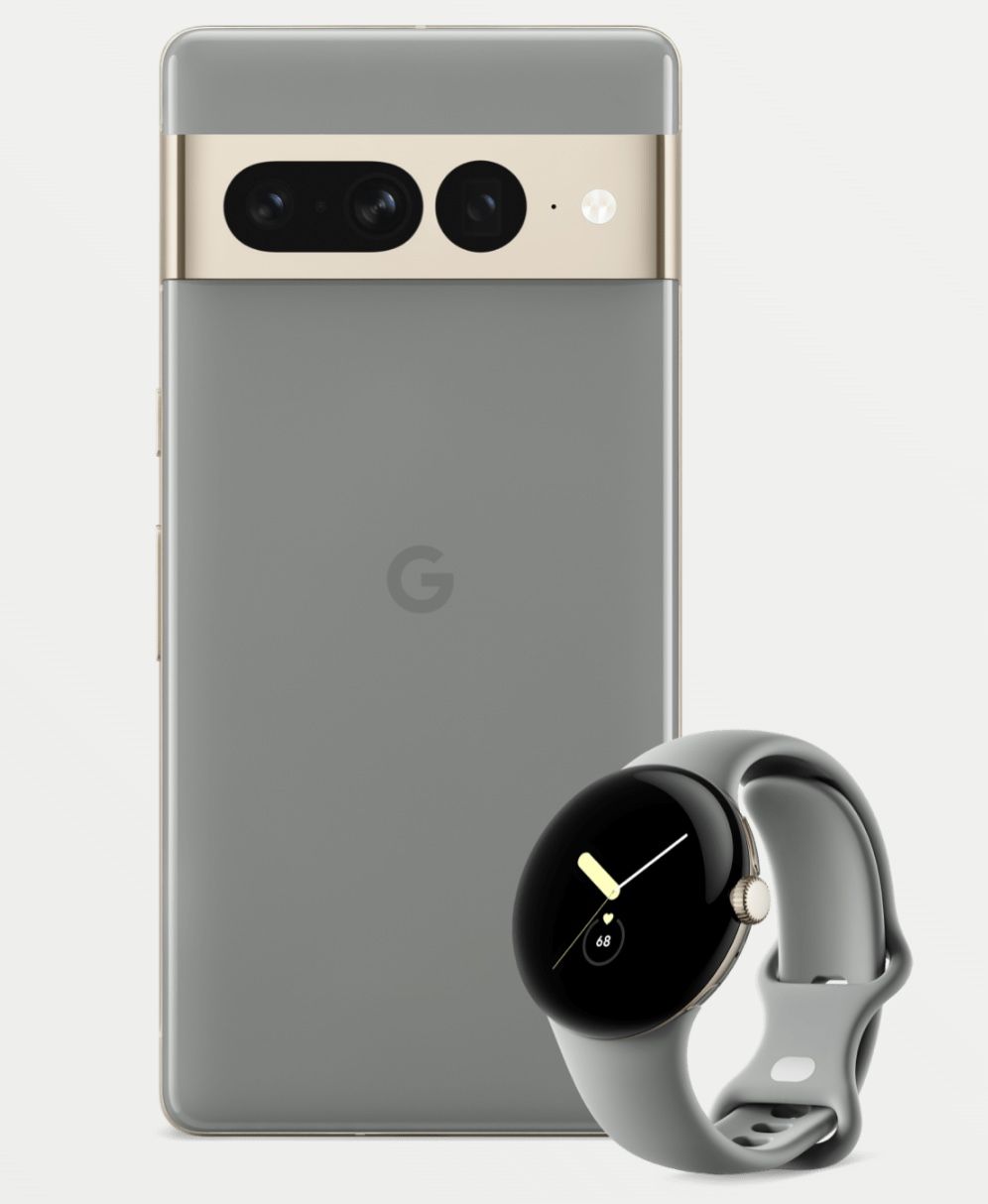 Gigakombi: Google Pixel 7 Pro + Pixel Watch LTE für 79€ + Vodafone 50GB ...