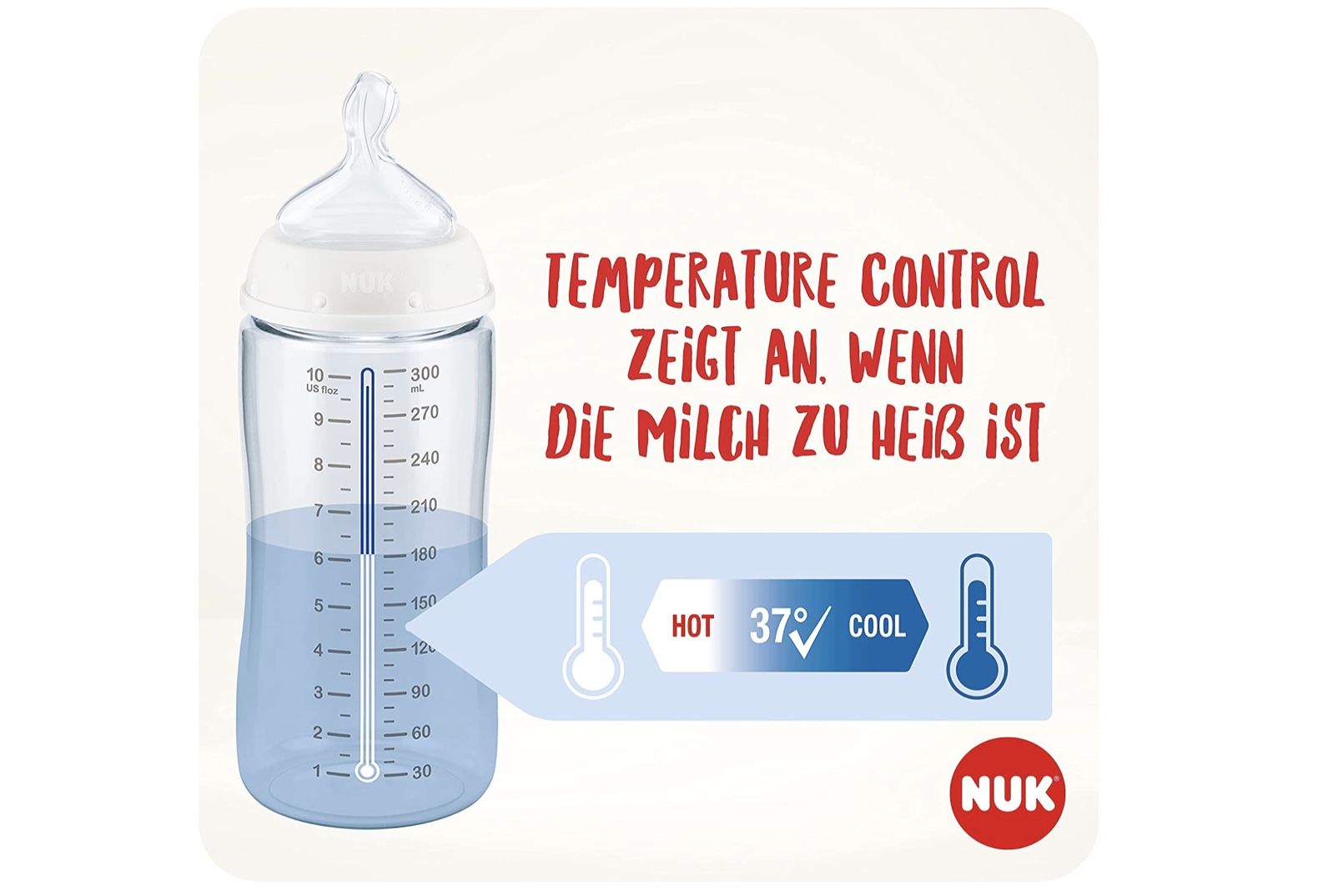 NUK First Choice+ Babyflaschen Starter Set für 15,29€ (statt 22€) - Prime
