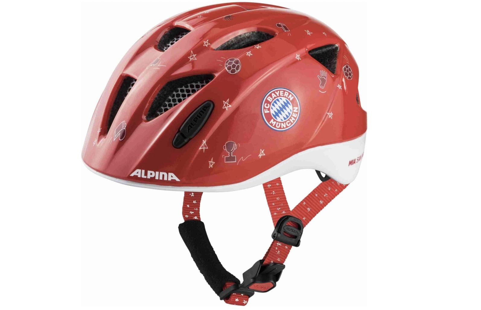 ALPINA Unisex - Kinder XIMO FCB Fahr­rad­helm (45-49cm) für 14€ (statt ...