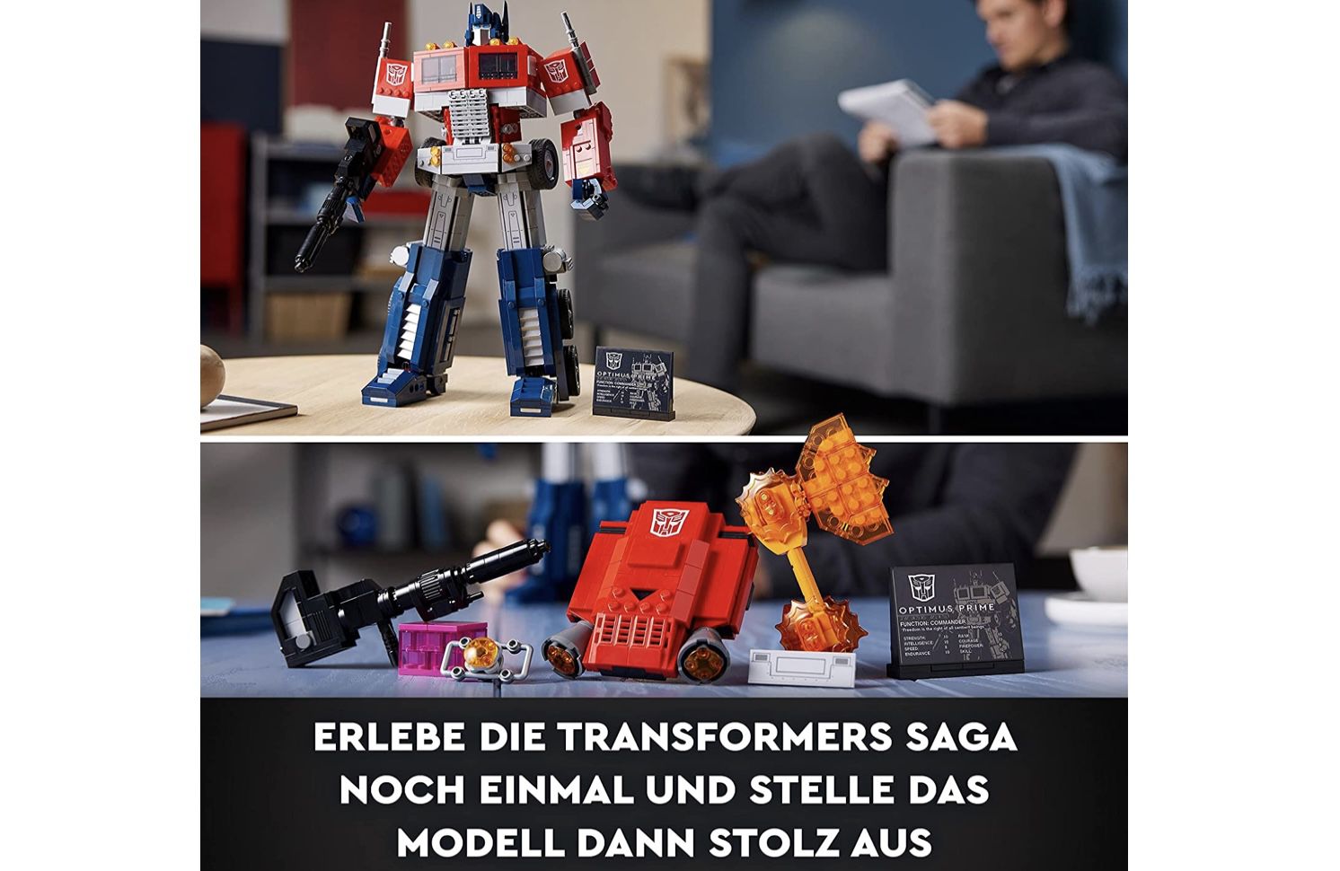 🤖 LEGO 10302 Icons Optimus Prime Roboter für 113,44€ (statt 131€)