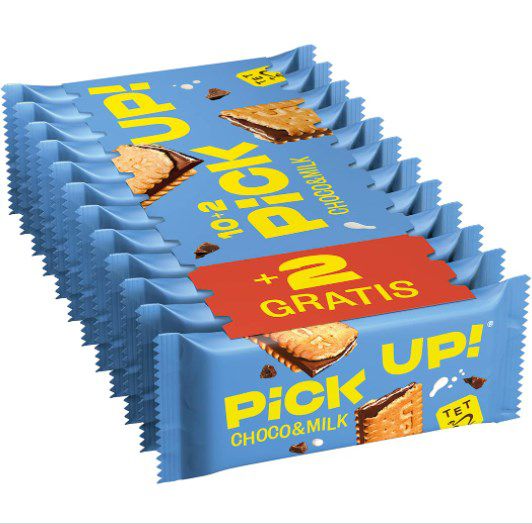 12x PiCK UP! Choco & Milk (je 28g) ab 2,63€ (statt 4€) - Prime Sparabo