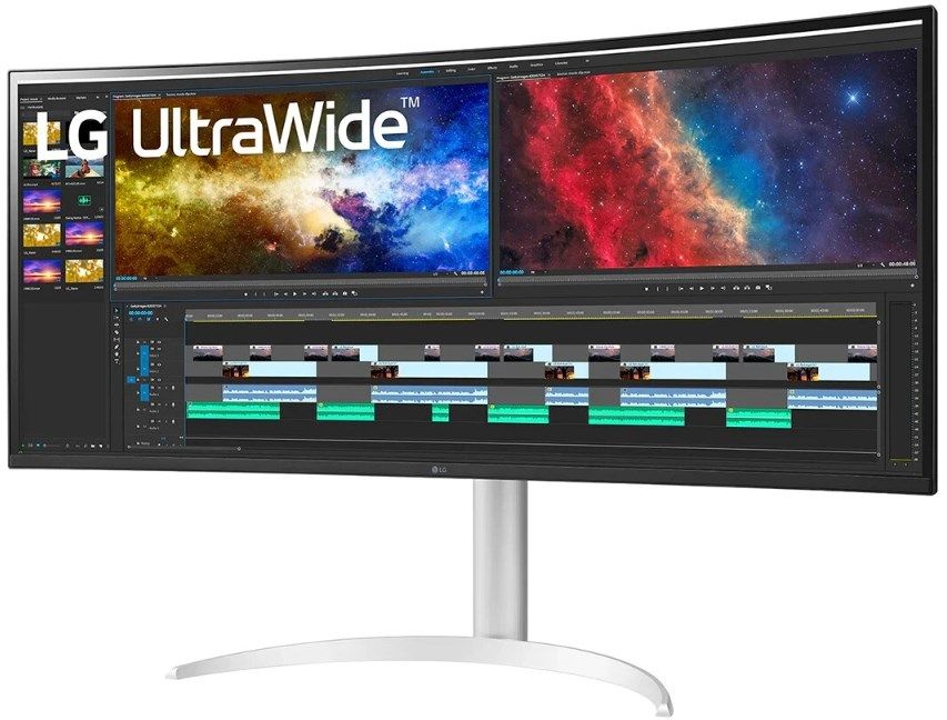 LG 38WQ75C-W - 37,5 Zoll UltraWide-Monitor mit 3.840 x 1.600 Pixel für ...