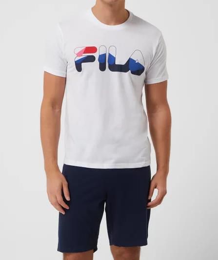 FILA Baumwoll-Pyjama in zwei Farben für je 23,99€ (statt 32€)