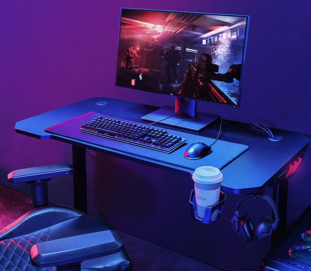 Aukey LY113 Gaming Tisch mit RGB-Beleuchtung für 112€ (statt 160€)