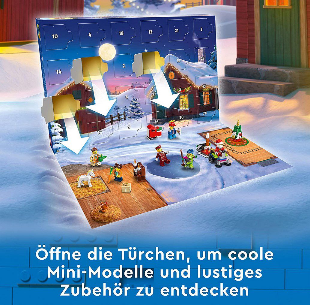 LEGO 60352 City Adventskalender 2022 für 16,19€ (statt 19€) - Prime