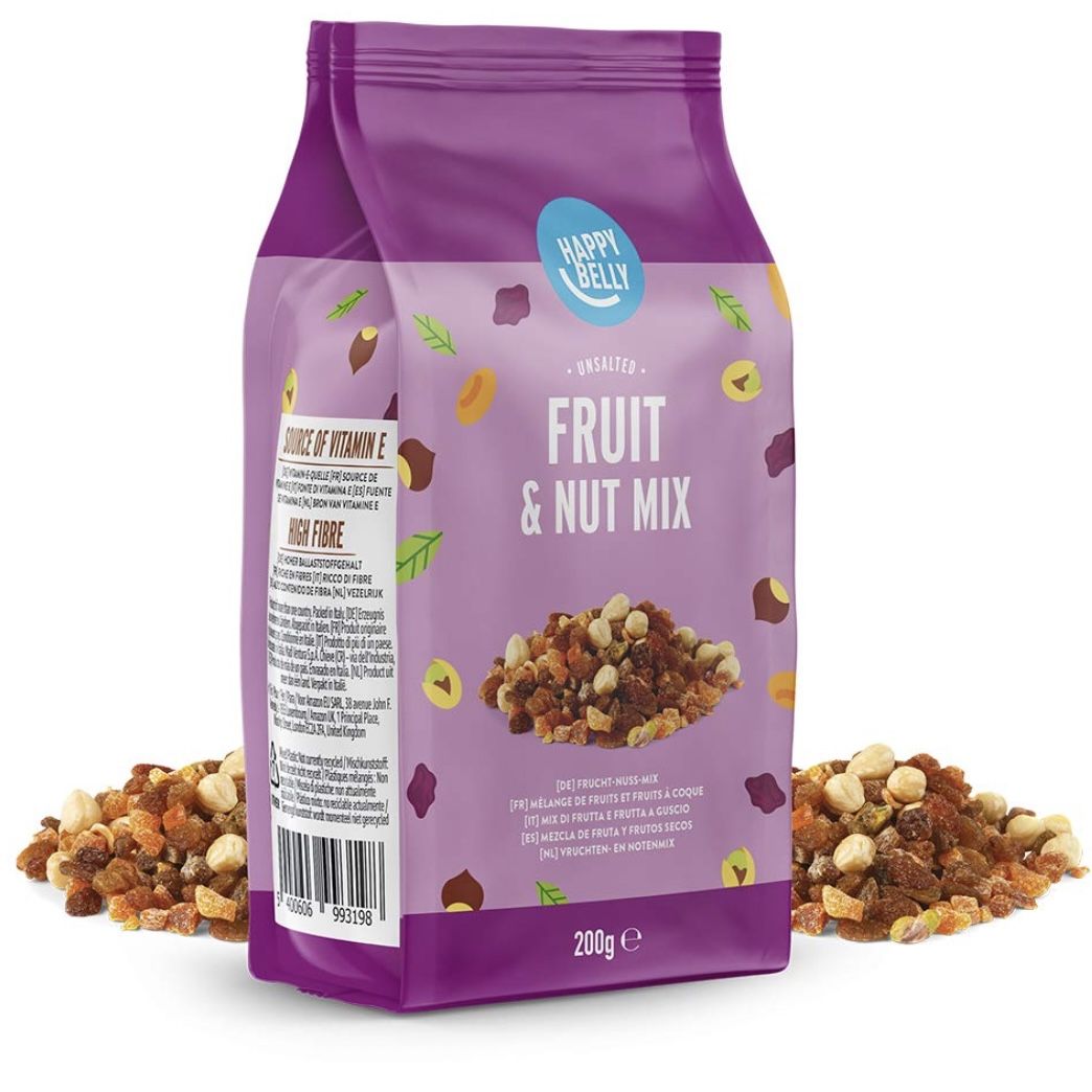 4 x 200g Amazon Happy Belly - Frucht-Nuss-Mix für 7,84€ (statt 12 ...