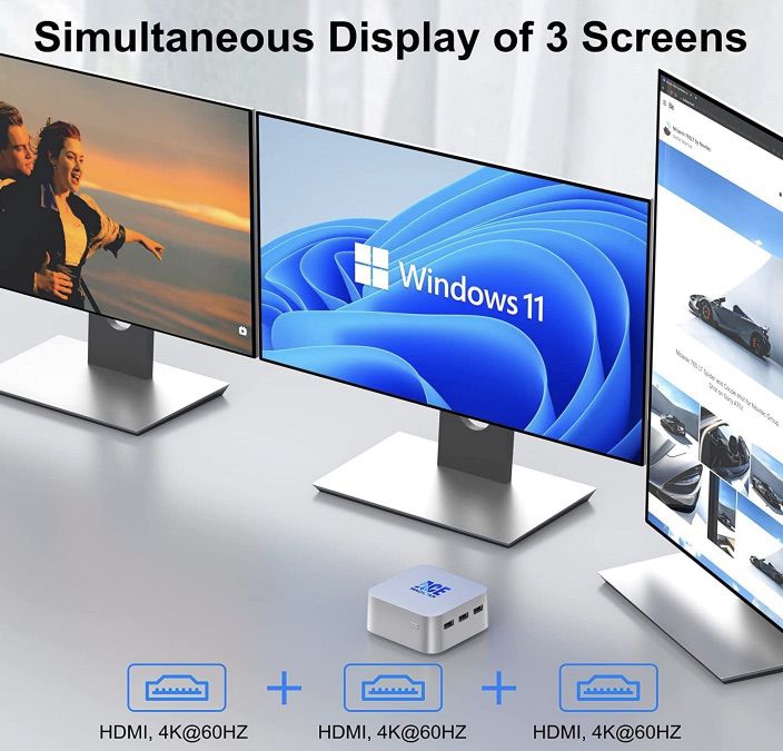 Acemagican T8PRO Mini PC mit 8GB / 256GB M.2 SSD & Win 11 für 159,99 ...
