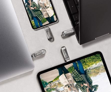 SanDisk Ultra Dual Drive Luxe USB Type-C Stick mit 1TB für 94,99 ...