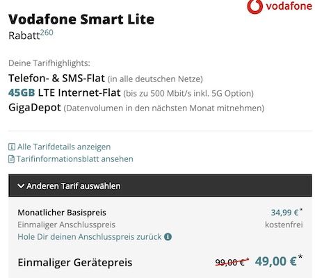 Xbox Series X inkl. Hogwarts Legacy für 49€ + Vodafone Allnet 45GB 5G ...