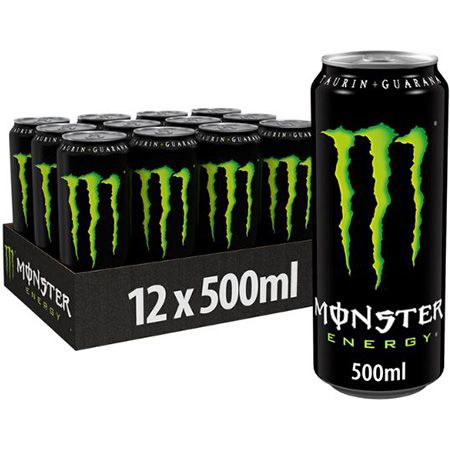 12er Pack Monster Energy Drink, 500ml Dose ab 11,69€ + Pfand