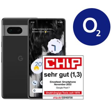 Google Pixel 7 128GB für 49,94€ + o2 Mobile M mit 25GB 5G/LTE für 32,99 ...