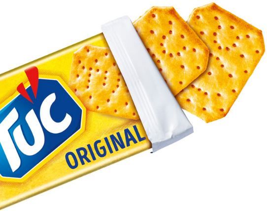 🍘 TUC Original gesalzene Cracker á 100g ab 0,80€ (statt 1,34€)